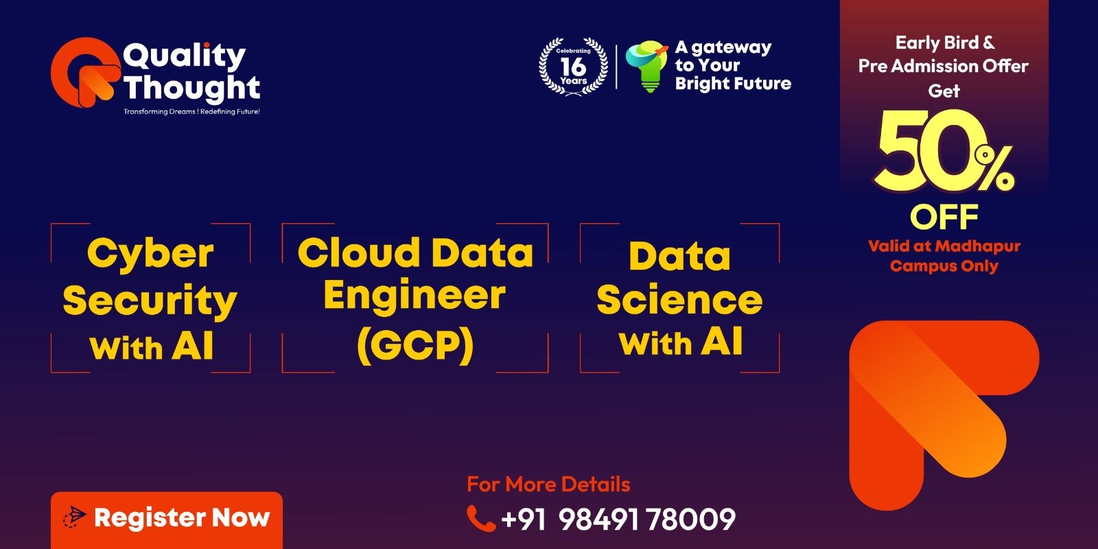 Best Software Training Institute in Madhapur,Hyderabad - Quality Thought